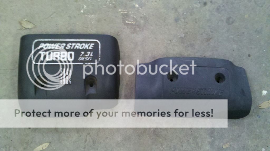 7.3 plastic engine covers | Ford Powerstroke Diesel Forum